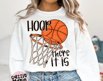 Hoop There It is PNG | Basketball Png | Basketball Game Day Png ...