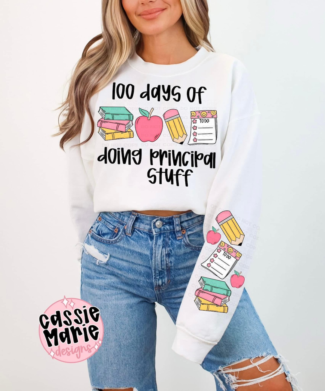 100 Days of School PNG | 100 Days of Doing Principal Stuff Png | School ...