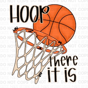 Hoop There It is PNG | Basketball Png | Basketball Game Day Png ...