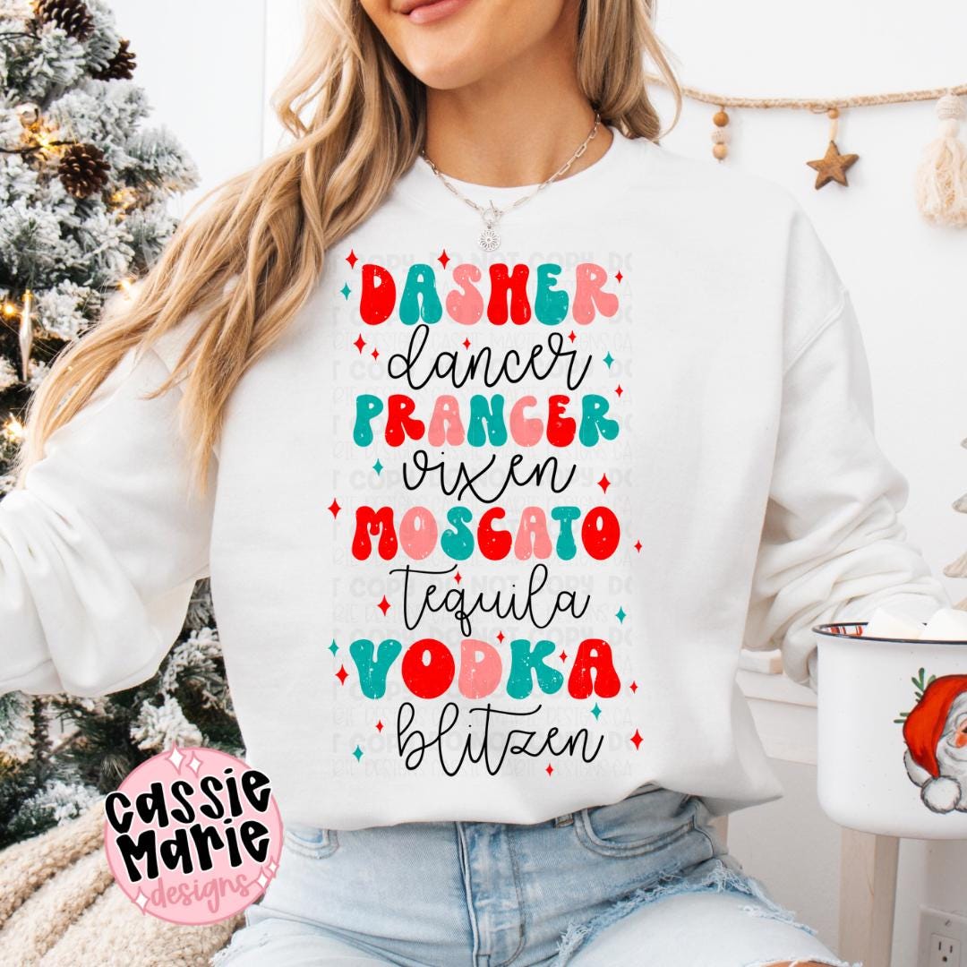 Reindeer Png | Funny Christmas Png | Dasher Dancer Prancer Png ...