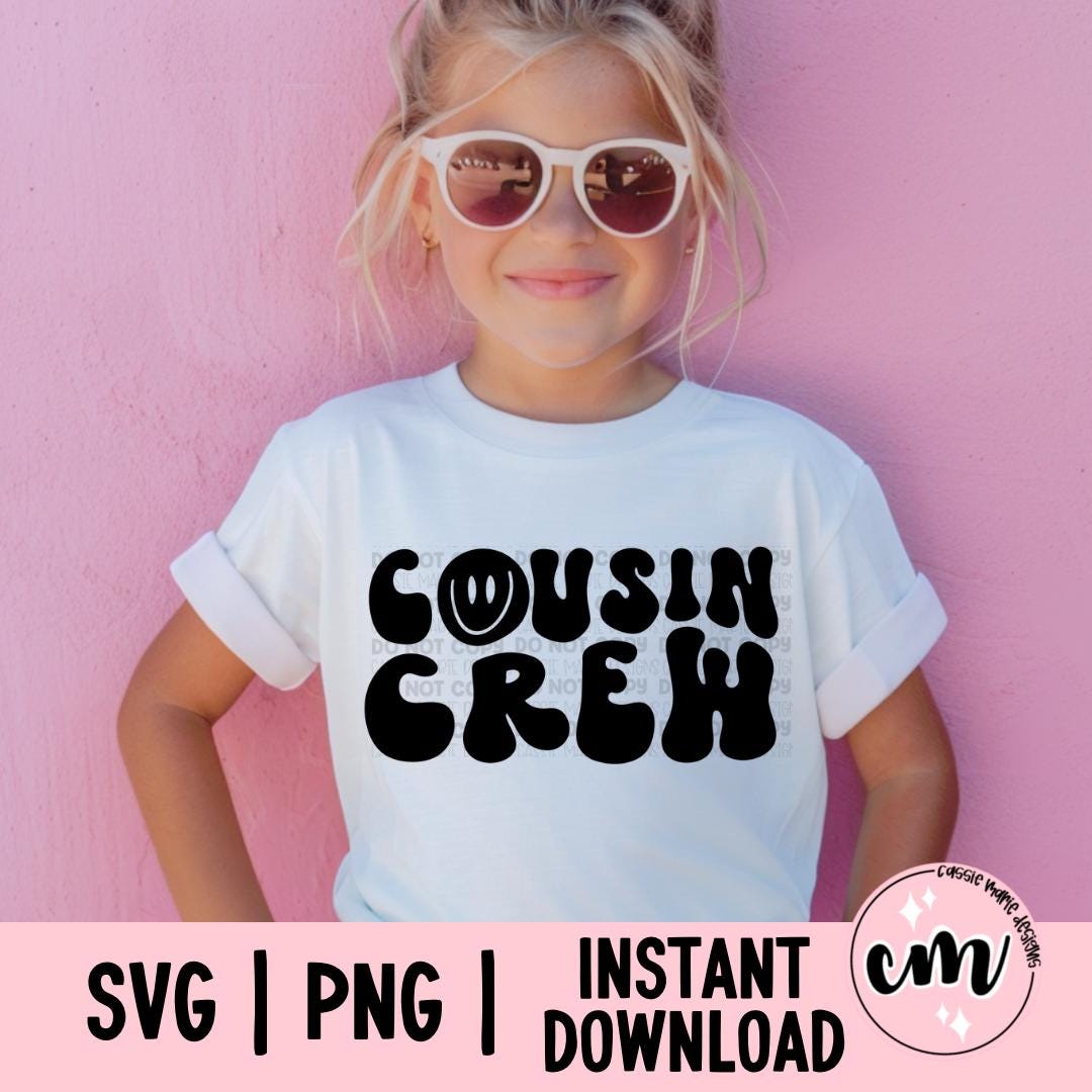 Cousin Crew Svg Cousins Svg Family Trip Svg Family Vacation Svg ...