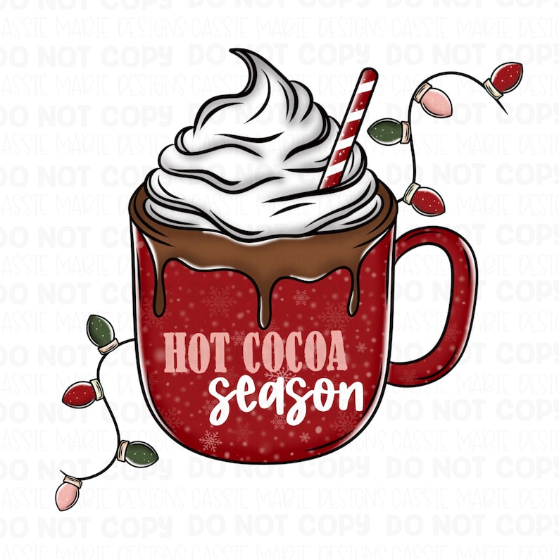 Hot Cocoa Season Png | Winter Png | Hot Cocoa Png | Christmas Png ...