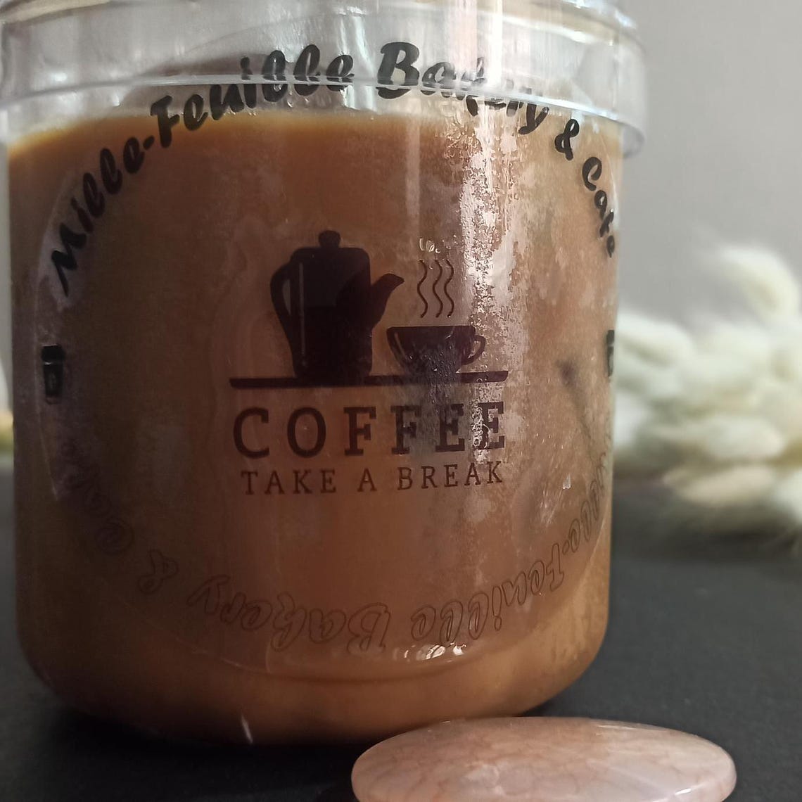 Coffee Logo Transparent Design Vinyl Stickers,small Business, Take A ...