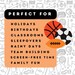 Sports Themed Scavenger Hunt for Kids; Printable Puzzle Game, Indoor ...
