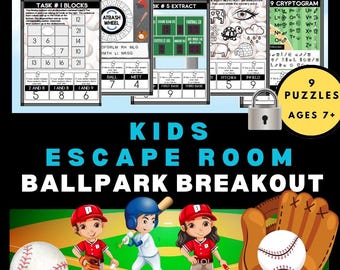 Escape Room for Kids - Printable Party Game – Dragon Medieval Escape ...