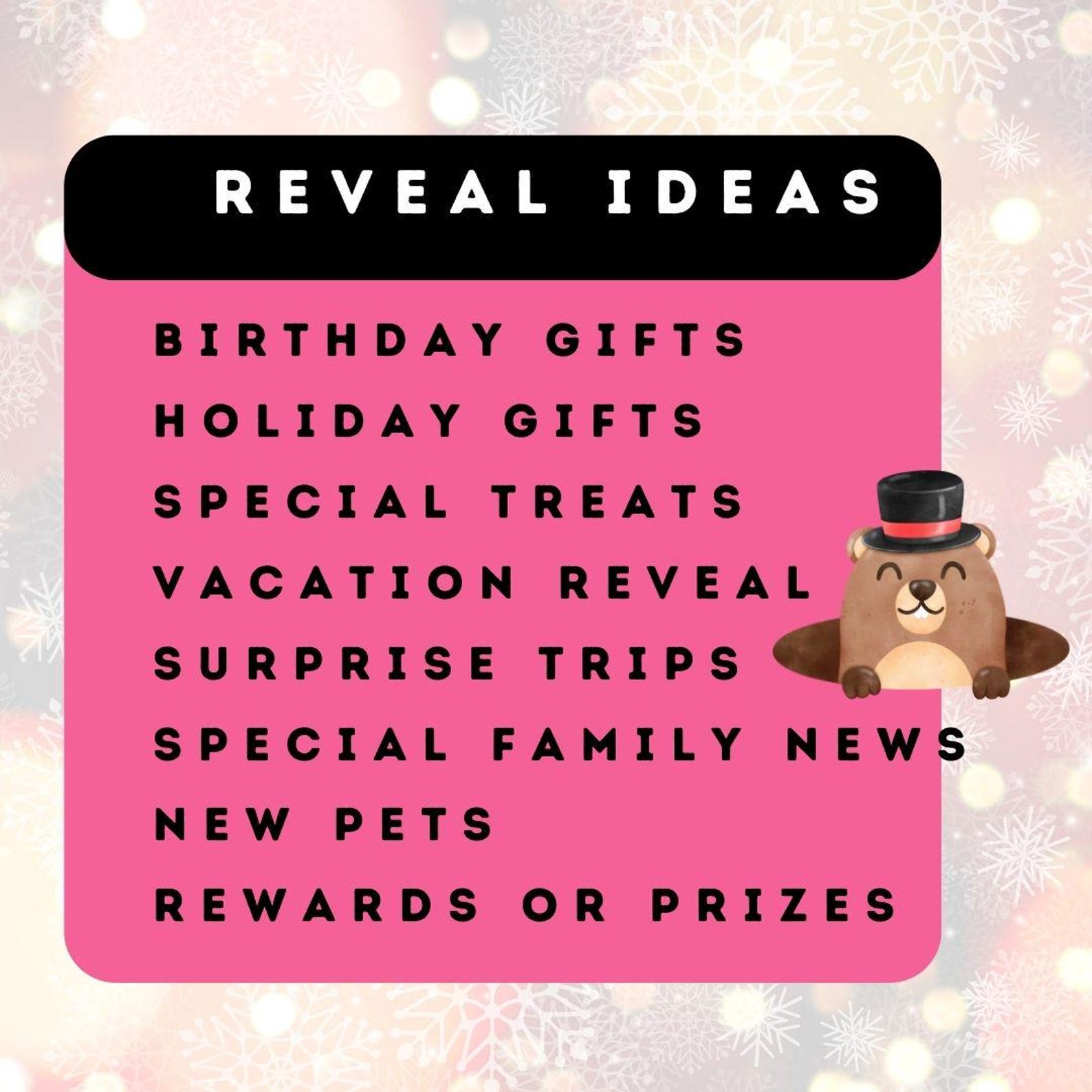 Groundhog Day Scavenger Hunt for Kids; Printable Puzzle Game, Indoor ...