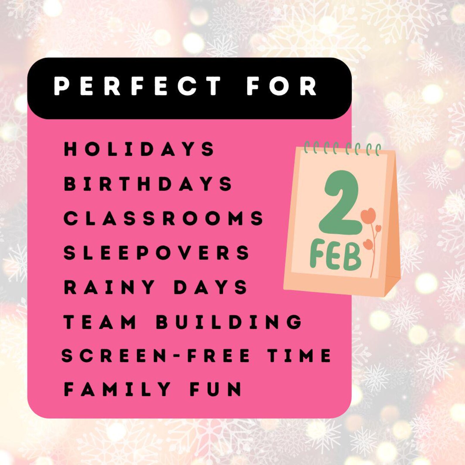 Groundhog Day Scavenger Hunt for Kids; Printable Puzzle Game, Indoor ...