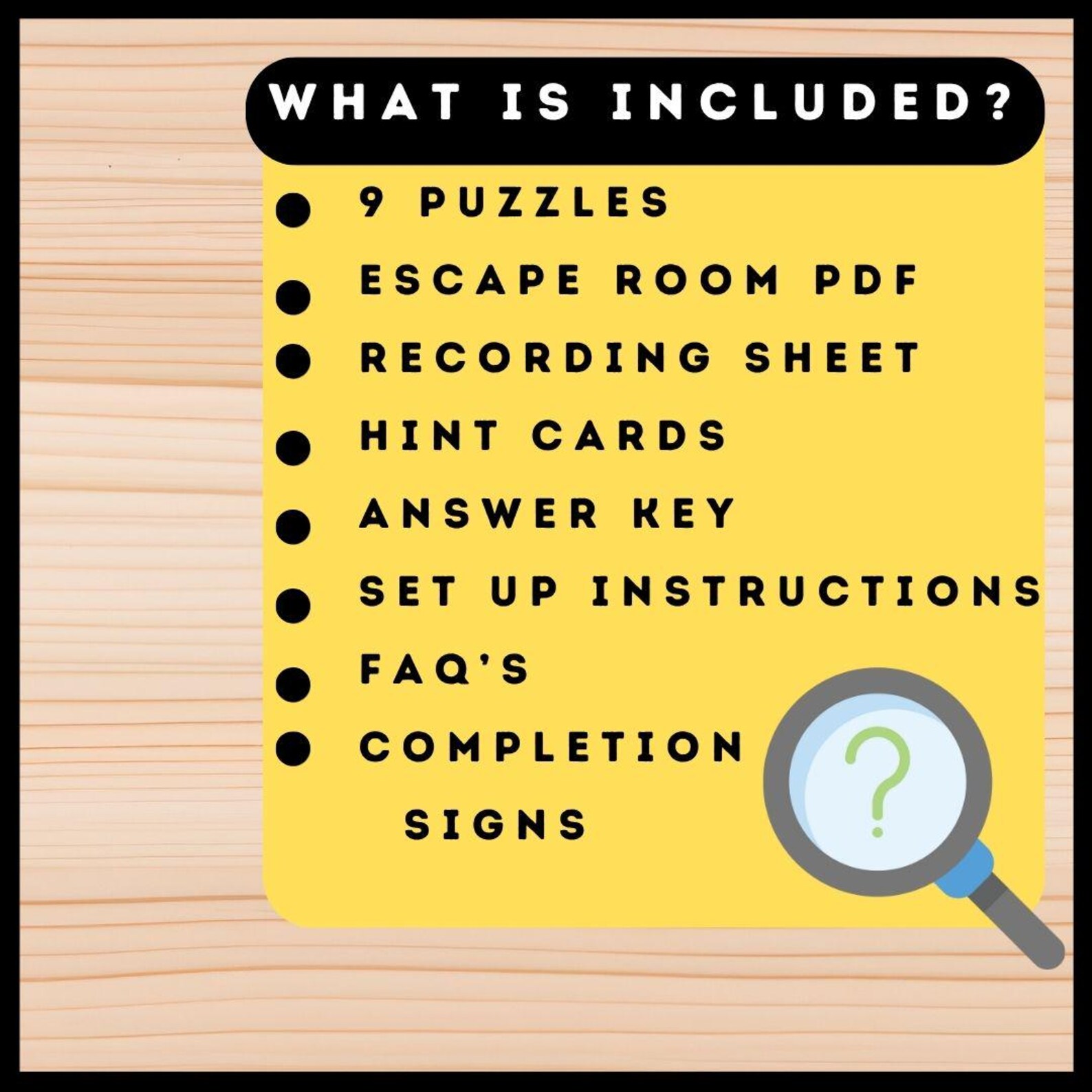 Back to School Escape Room Kit: Printable Classroom Puzzle Game (PDF ...