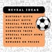 Sports Themed Scavenger Hunt for Kids; Printable Puzzle Game, Indoor ...