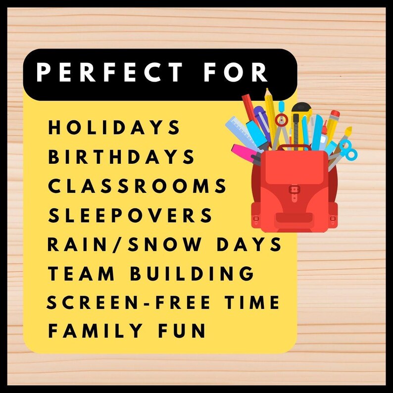 Back to School Escape Room Kit: Printable Classroom Puzzle Game (PDF ...
