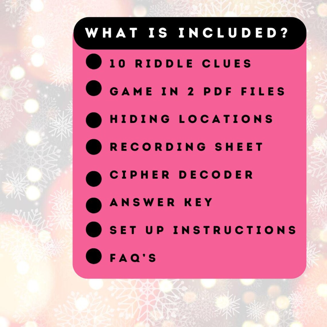 Groundhog Day Scavenger Hunt for Kids; Printable Puzzle Game, Indoor ...