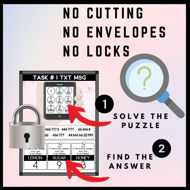 Alice in Wonderland Inspired Escape Room for Kids - Printable Party ...