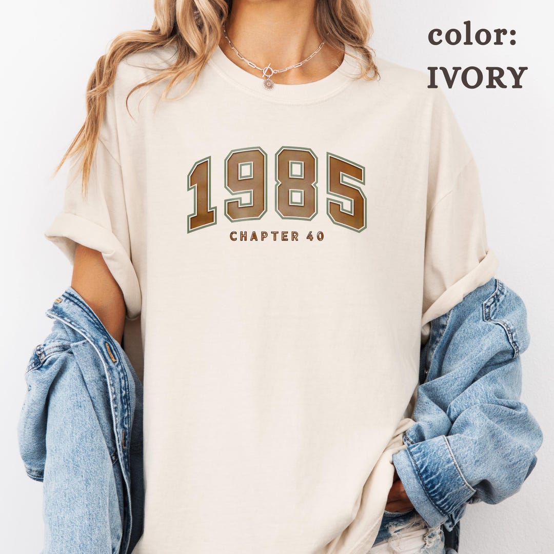 Comfort Colors® Vintage 1985 Shirt,40th Birthday Shirt,vintage 1985 ...