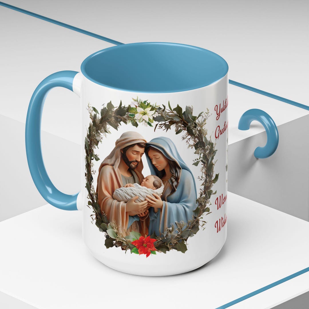 Nativity Scene Coffee Mug, Religious Christmas Gift - Etsy