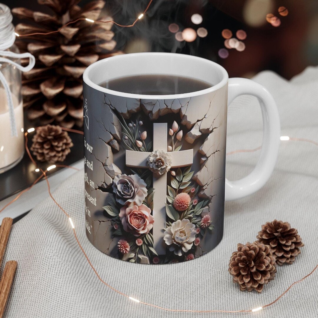 Christian Mug, Jesus Mug, Religious Coffee Mug, Christian Cross,daily ...