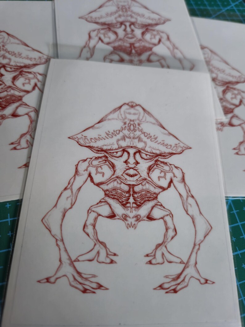 1x Sticker "mushroom Head" by Lonismonis - Etsy