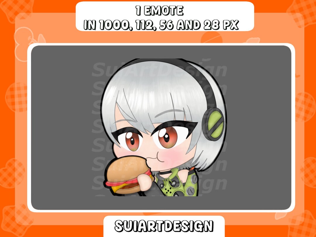 Zenless Zone Zero Anby Hungry Emote for Twitch, Discord, Youtube - Etsy