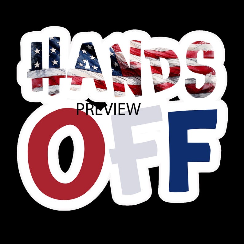 Hands off Clip Art Digital Download PNG - Etsy