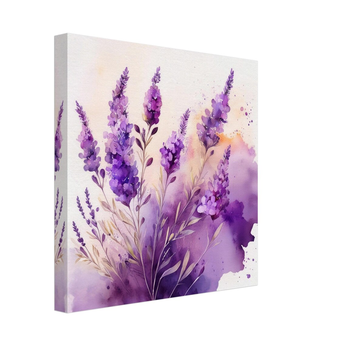 Purple Flowers PRINTABLE DOWNLOADABLE DIGITAL Print - Etsy