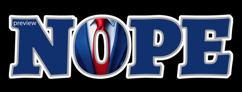 NOPE PRINTABLE DOWNLOADABLE Digital Clipart Transparent Background - Etsy