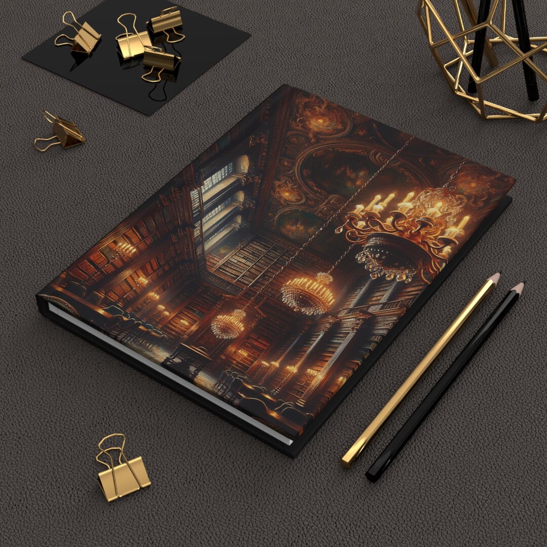 Personalized Gothic Diary Dark Academia Journal Fantasy Writing Book ...