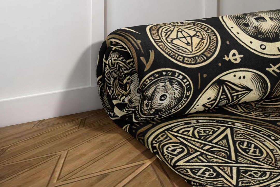 Occult Blanket Witchy Room Decor Mystical Plush Blanket Pagan Gift ...