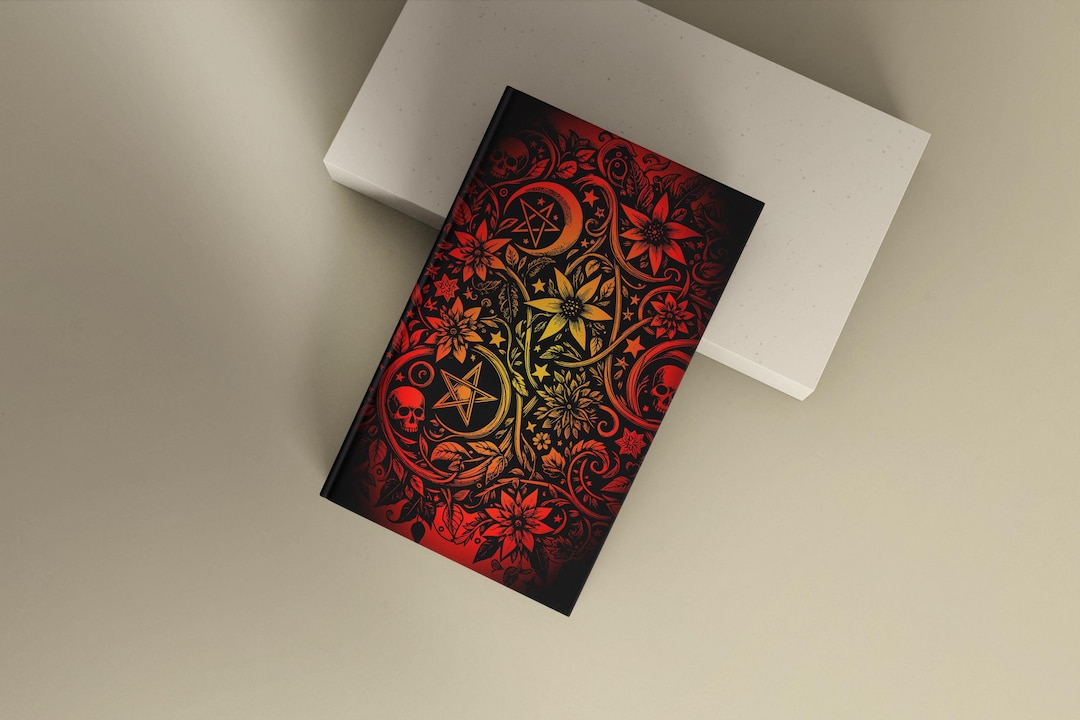 Gothic Spell Book Dream Journal Witchcraft Supply Notebook Pagan Gift ...