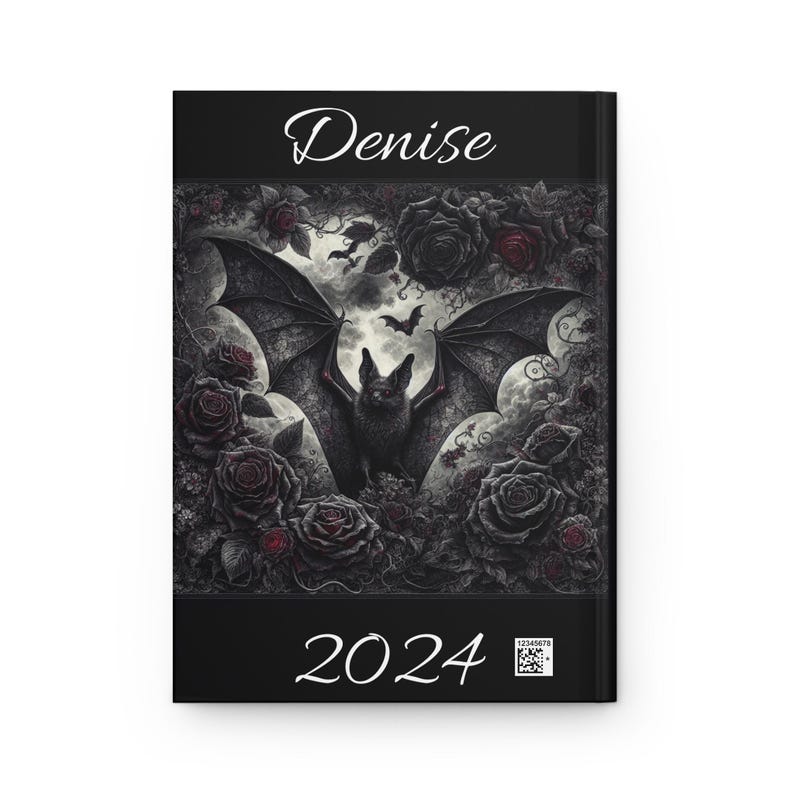 Personalized Gothic Diary Dark Academia Journal Fantasy Writing Book ...