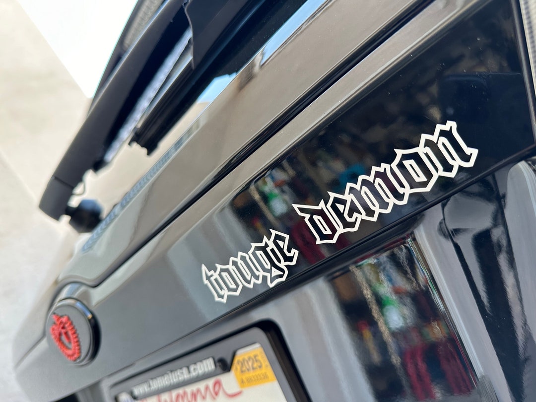 Touge Demon Decal Pack - Etsy