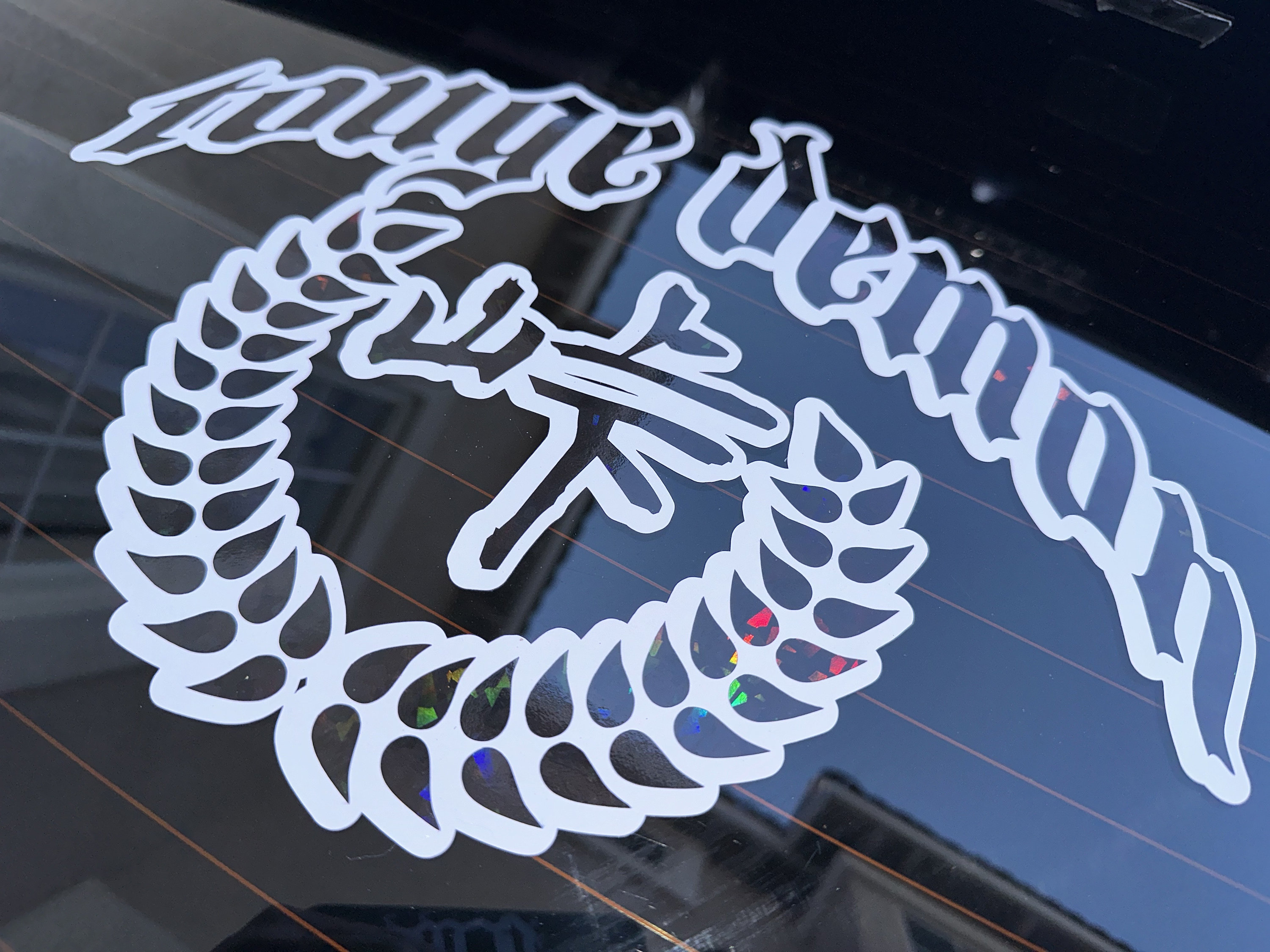 Touge Demon Kanji Decal - Etsy