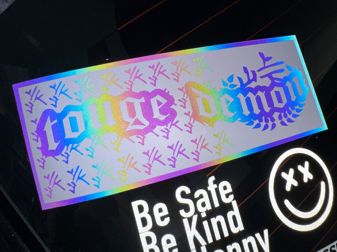 Touge Demon Bumper Sticker - Etsy