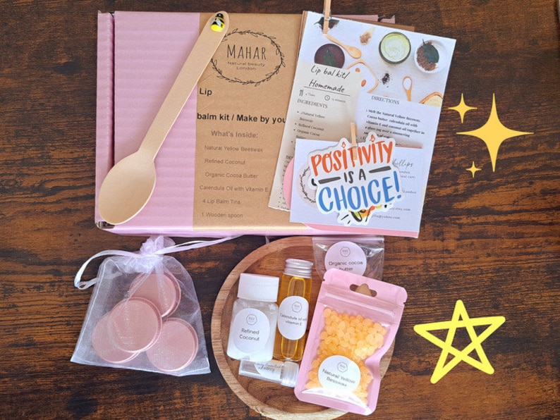 Luxury Make by Yourself Organic Lip Balm.natural Lip Balm Make Your Own ...