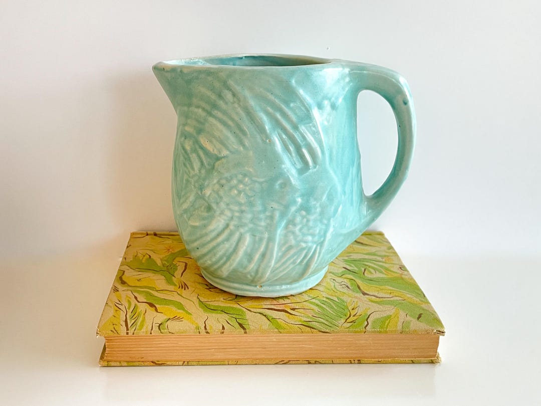 Vintage Mccoy Angel Fish Planter Blue Green 1930s Mid-century Art ...