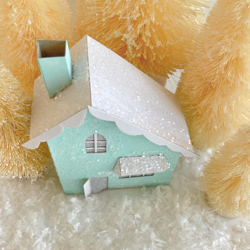 Christmas Saltbox Cottage #1 Design Plans by Homey Blue Heron - Digital ...