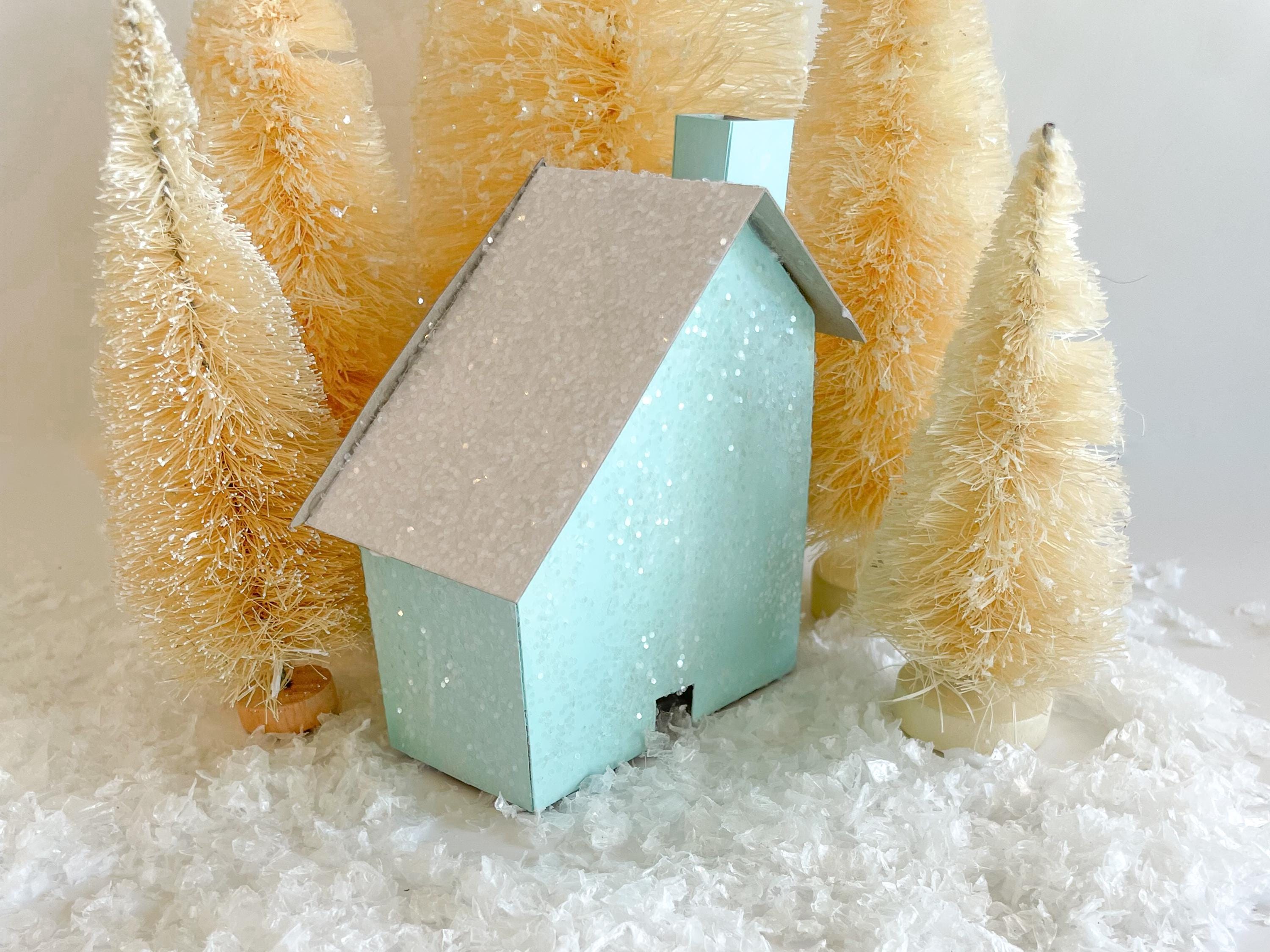 Christmas Saltbox Cottage #1 Design Plans by Homey Blue Heron - Digital ...