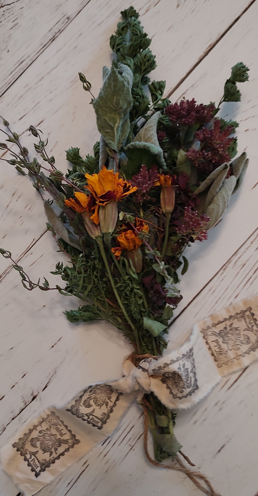 Herbs for Your Gormet Cooking Bundle of Organic Herbs Secured With Jute ...