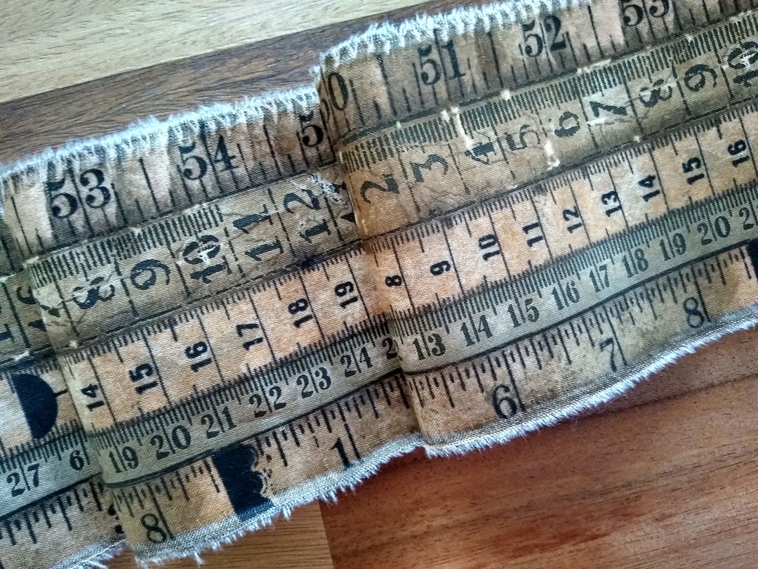 Measuring Tape Trim Extra Wide - (the Color is Brown and Black With ...