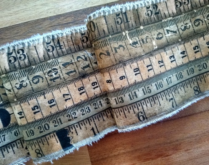 Measuring Tape Trim Extra Wide - (the Color is Brown and Black With ...
