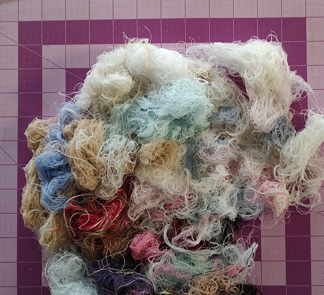 Huge Lot of Hand Frayed Thread - Etsy