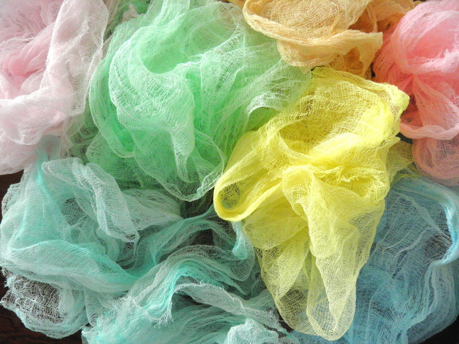 Hand Dyed Cheese Cloth - Etsy