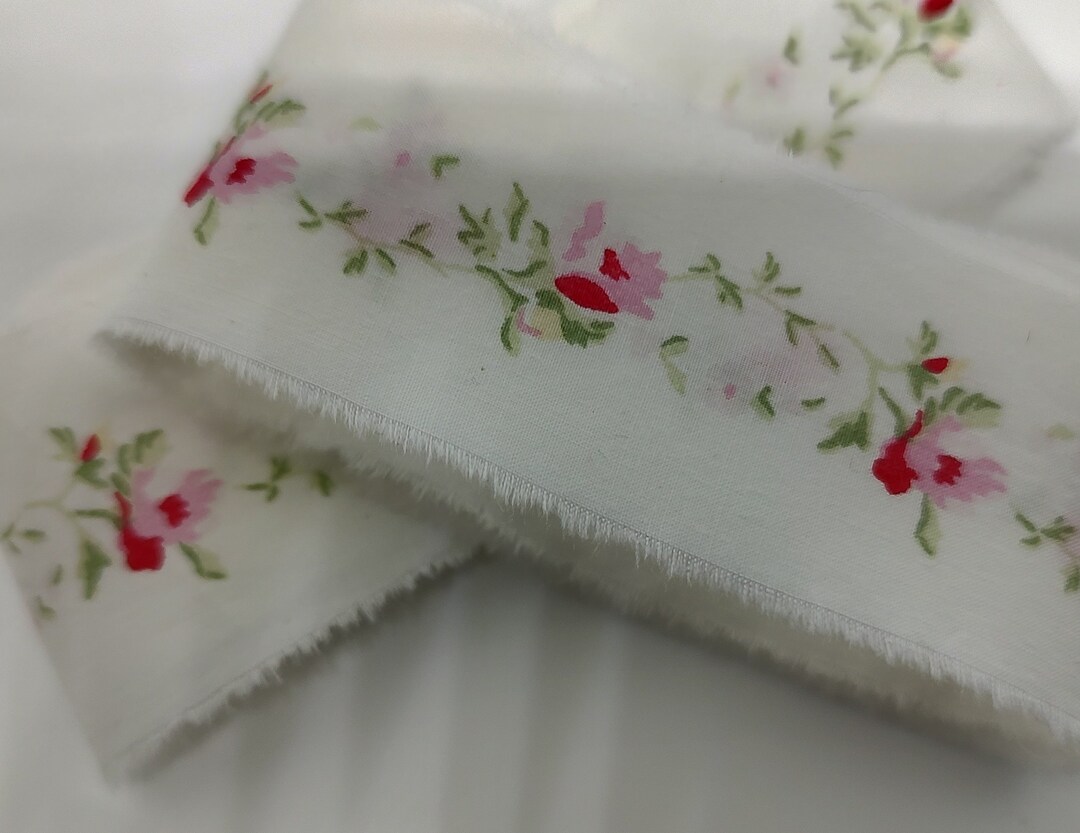 RARE Rachel Ashwell Ditz Trails Rose Fabric Perfect for Fabric ...