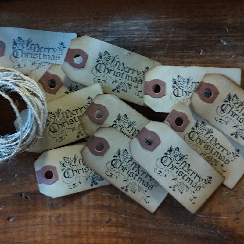Vintage Style Tags - Etsy