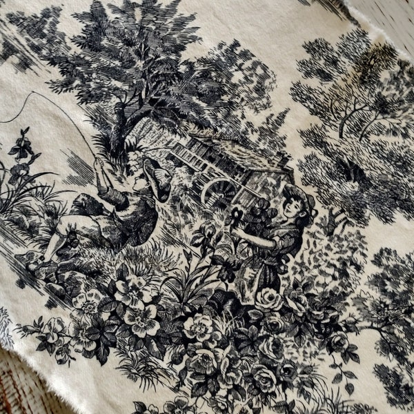French Toile - Etsy