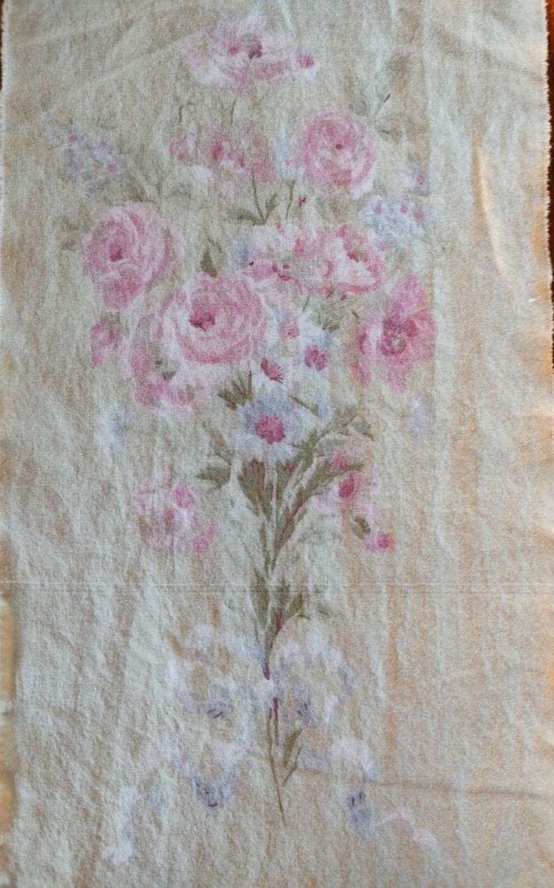 Lovely Rachel Ashwell Bramble Bouquet Rose Floral on Pastel - Etsy