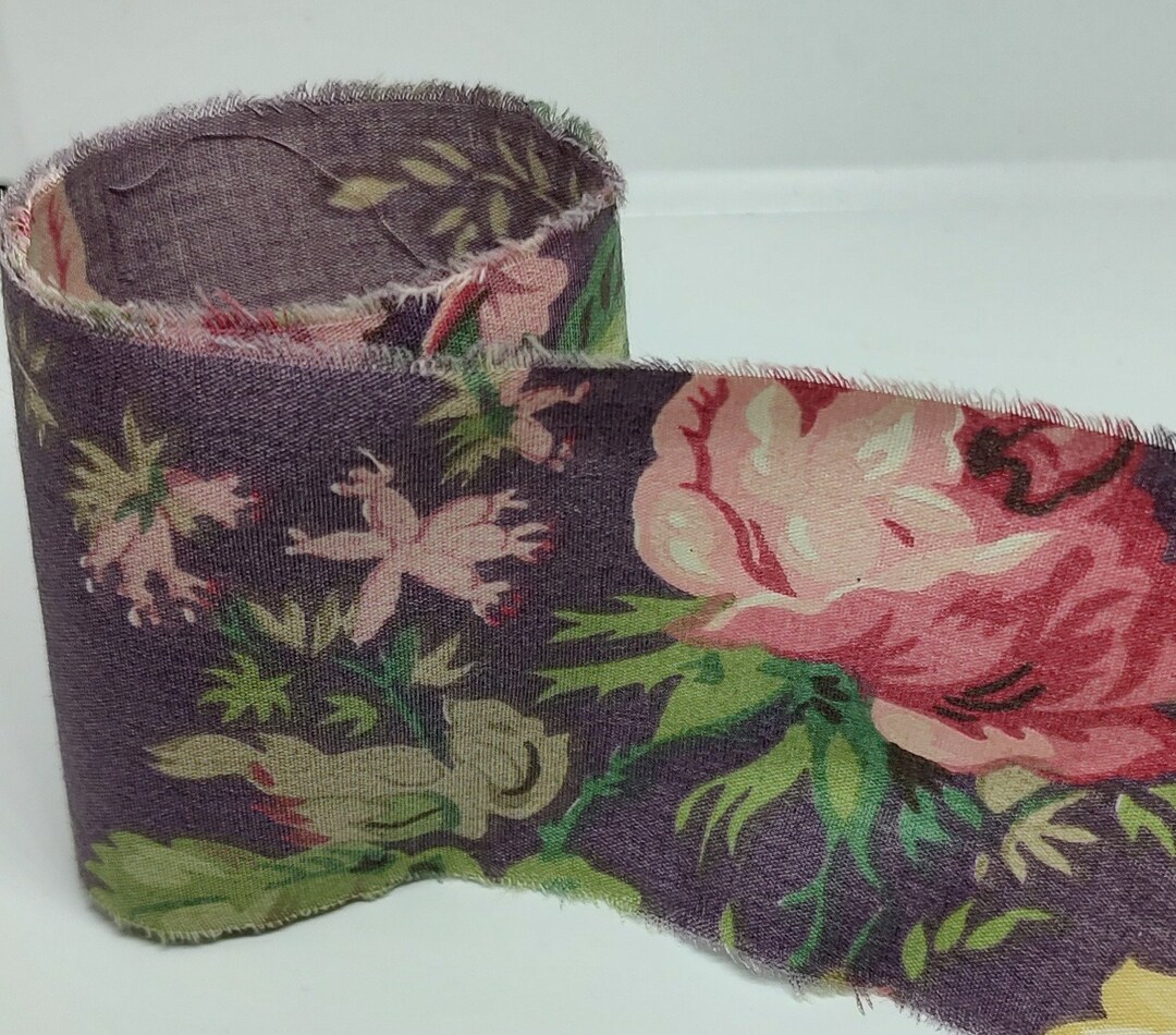 RARE Laura Ashley Trim 100% Cotton. 1 Yard Long X 2.5 Inches Wide ...