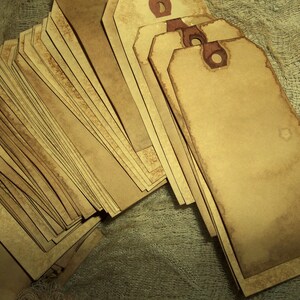 25 MEDIUM Event Tags - Gift Tags - Escort Cards - Wedding Favors ...