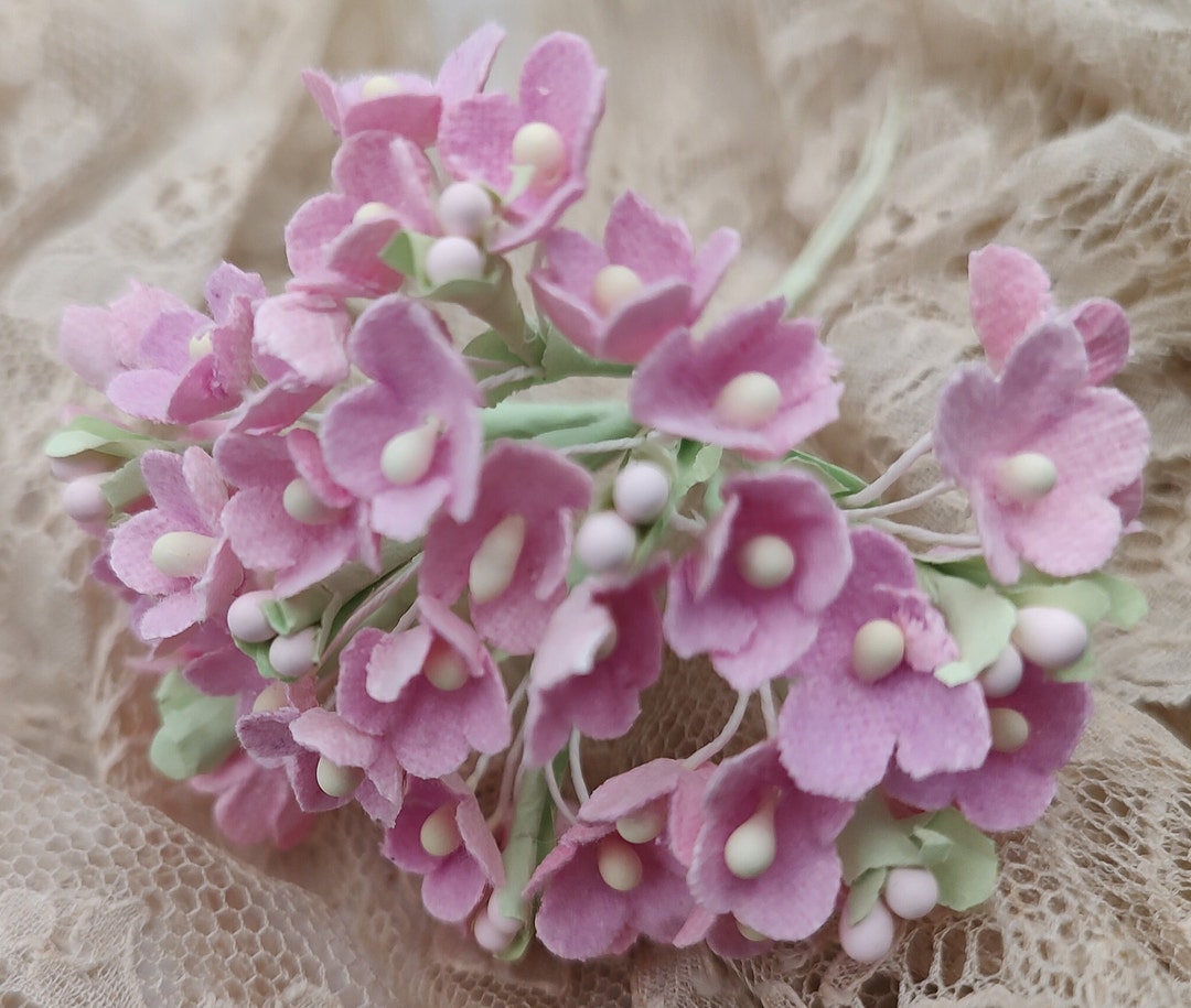 1 Bouquet Lavender Forget Me Nots - Etsy