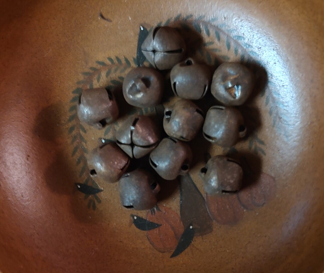 12 Rusty Bells - Etsy