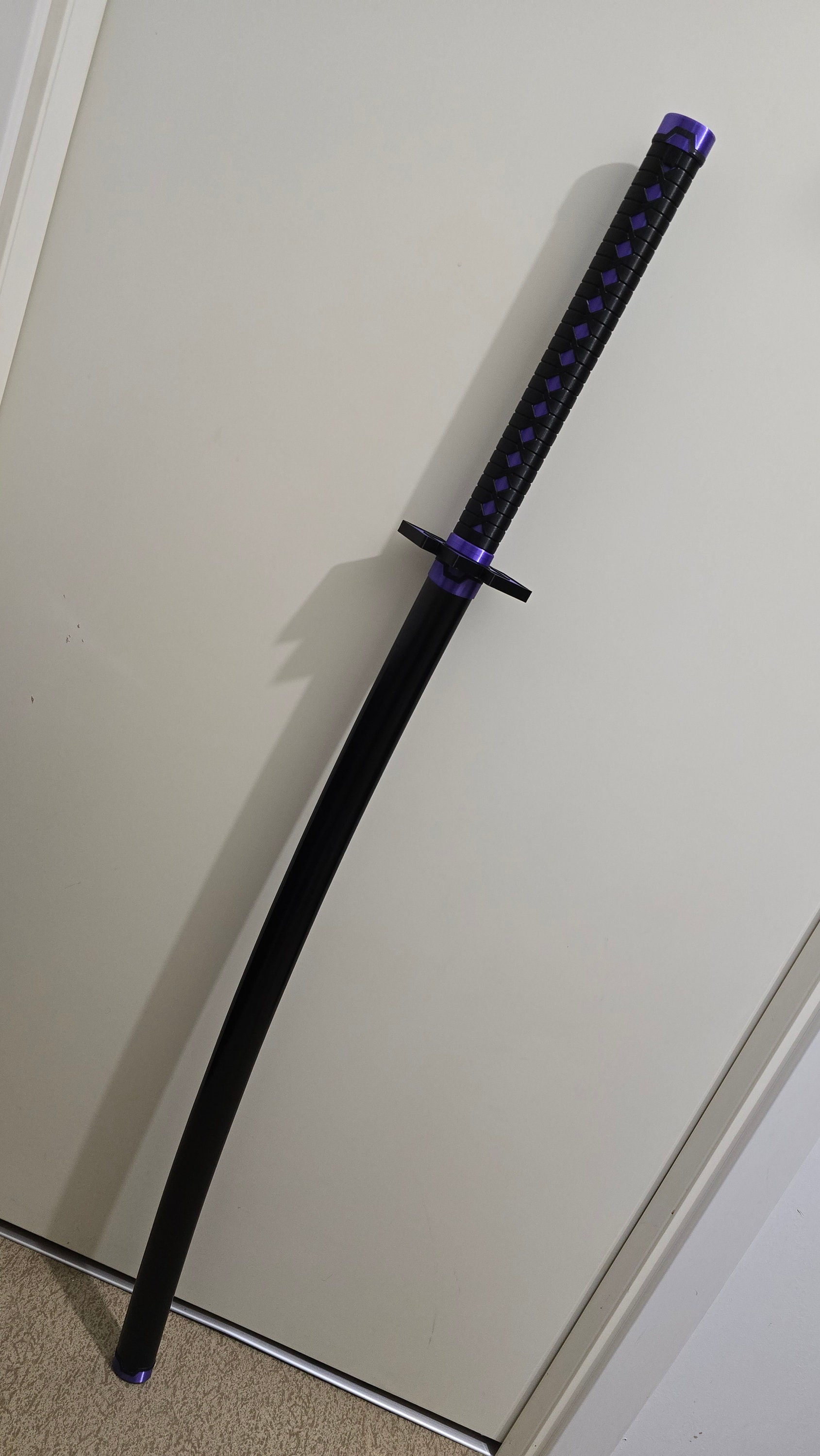 Violet Night Katana, STL File, 3D Print, Cosplay Prop, Digital Download ...