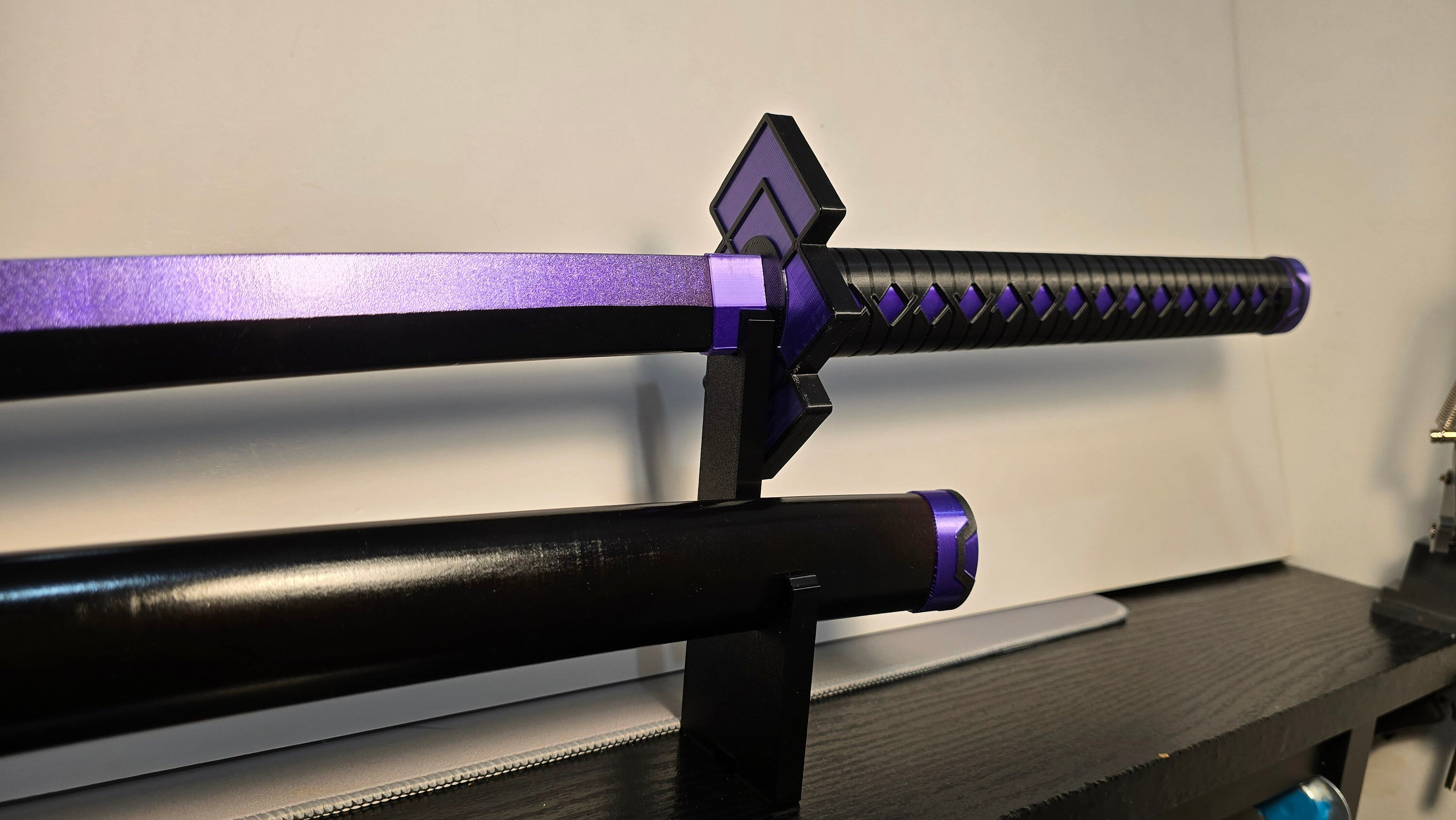 Violet Night Katana, STL File, 3D Print, Cosplay Prop, Digital Download ...